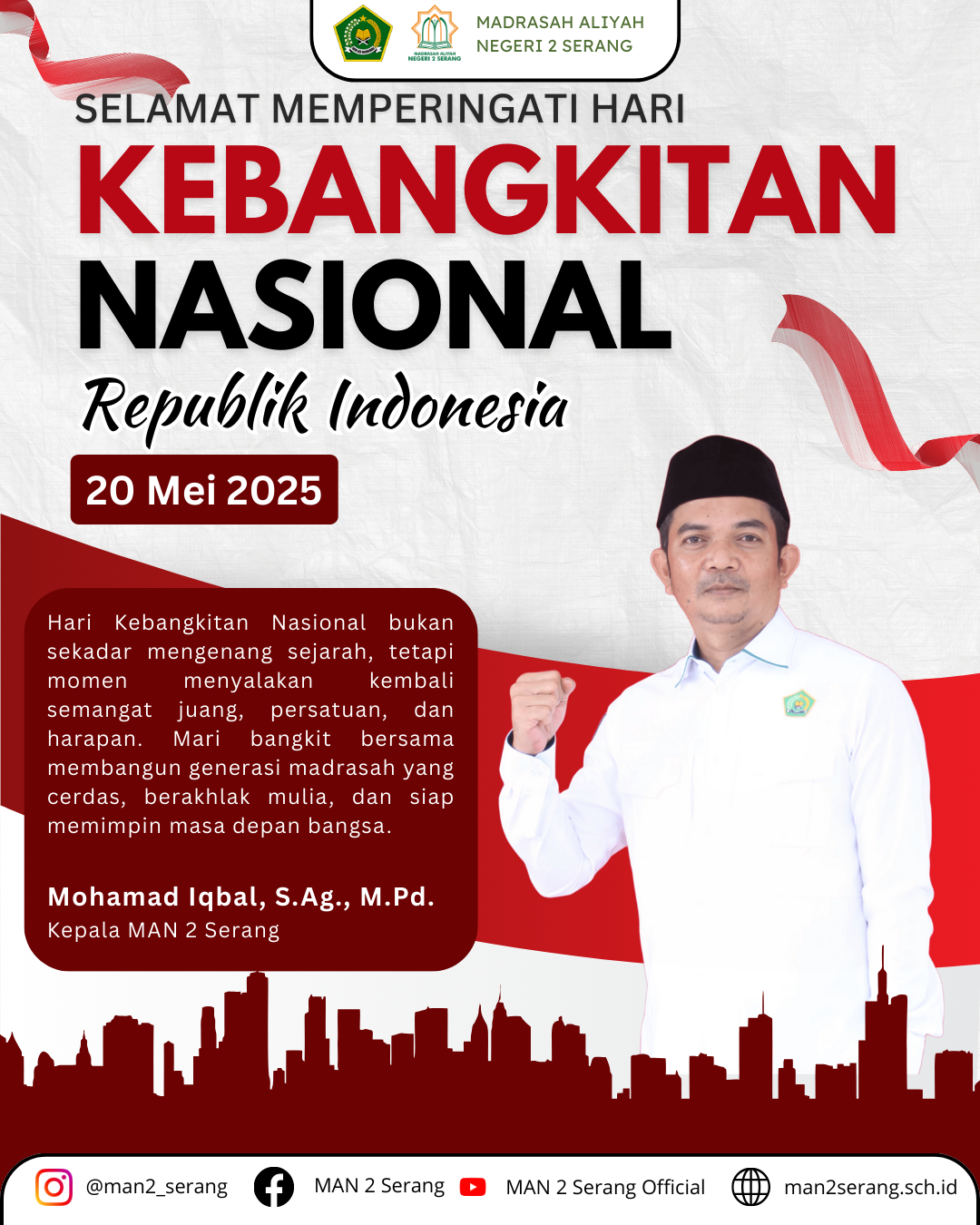 SELAMAT HARI KEBANGKITAN NASIONAL | Madrasah Aliyah Negeri 2 Serang